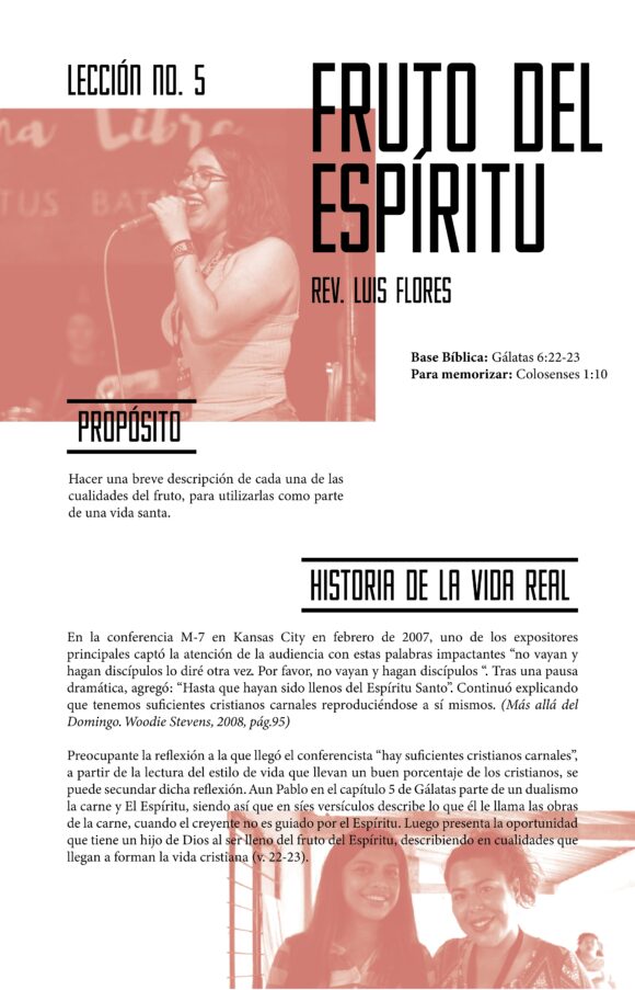 Lección 5 - evangelismomar